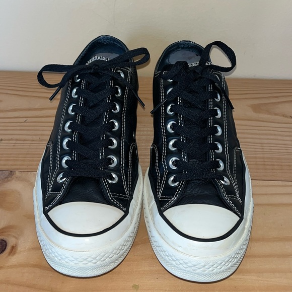 Converse | Shoes | Converse All Star Chuck Taylor Men Lo Top Leather ...